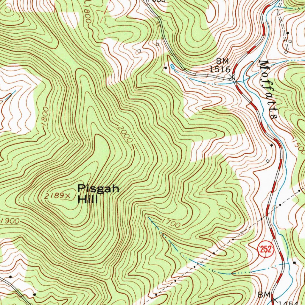 Brownsburg, VA (1967, 24000-Scale) Map by United States Geological ...