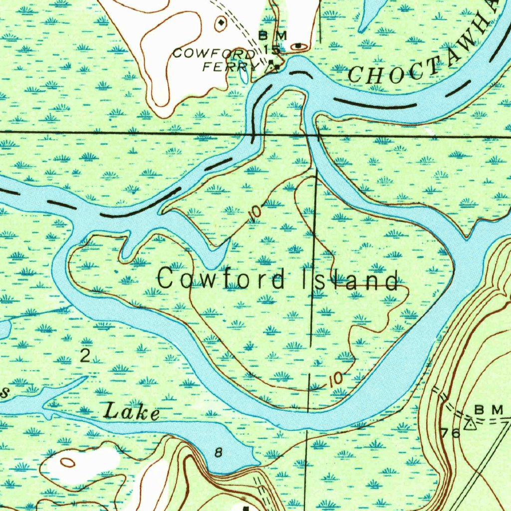 Bruce, FL (1944, 24000-Scale) Map by United States Geological Survey ...