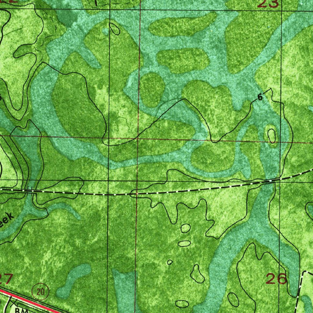 Bruce, FL (1982, 24000-Scale) Map by United States Geological Survey ...