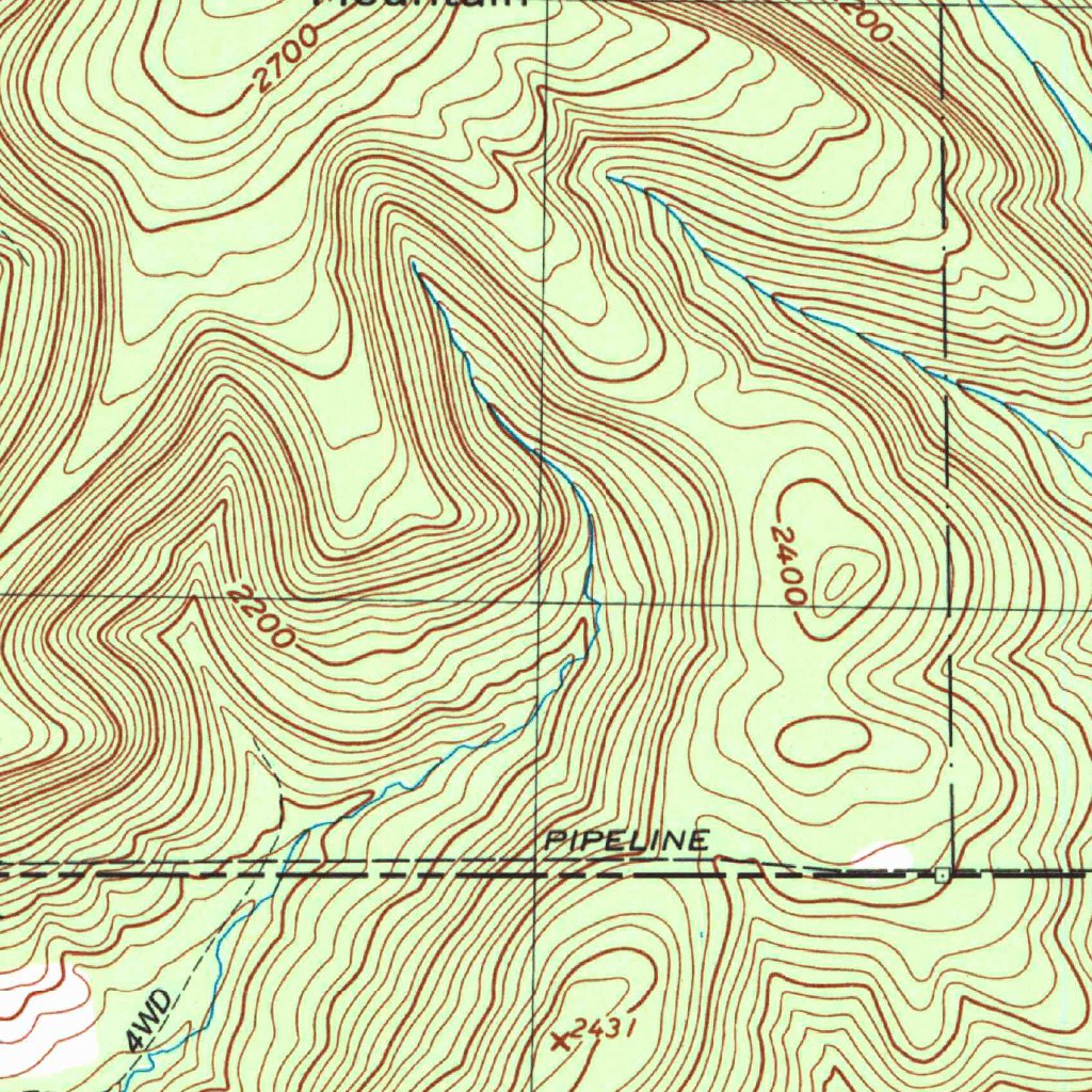 Bruceton Mills, WV-PA (1997, 24000-Scale) Map by United States ...