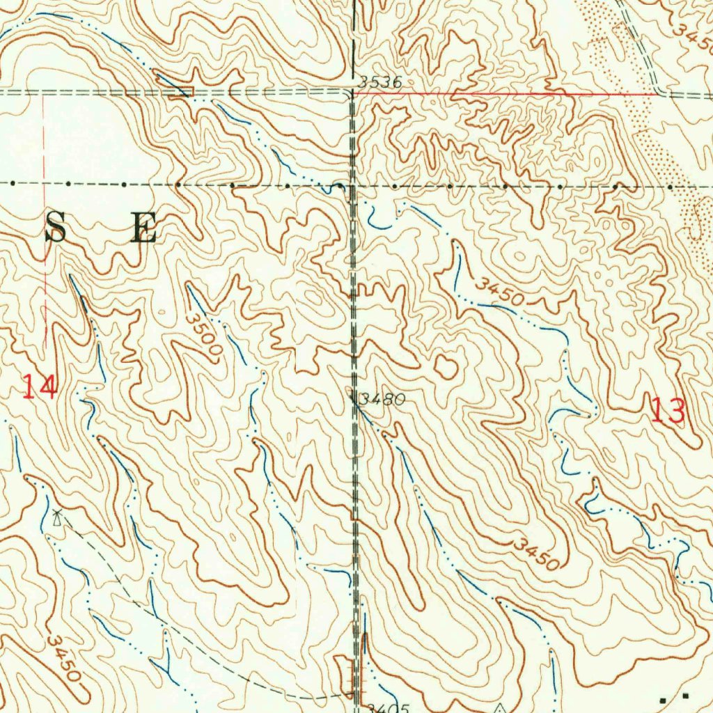 Brule, NE (1961, 24000-Scale) Map by United States Geological Survey ...