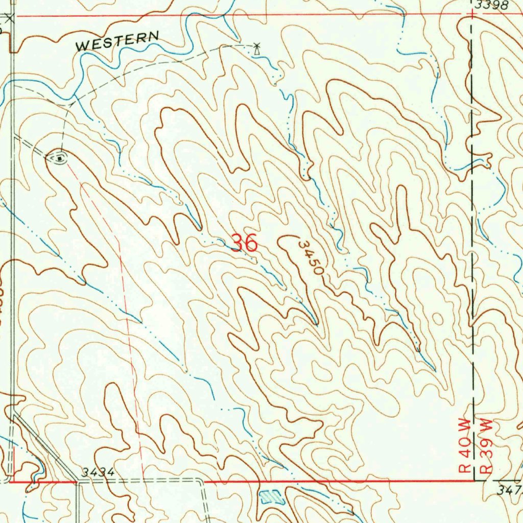Brule SE, NE (1961, 24000-Scale) Map by United States Geological Survey ...