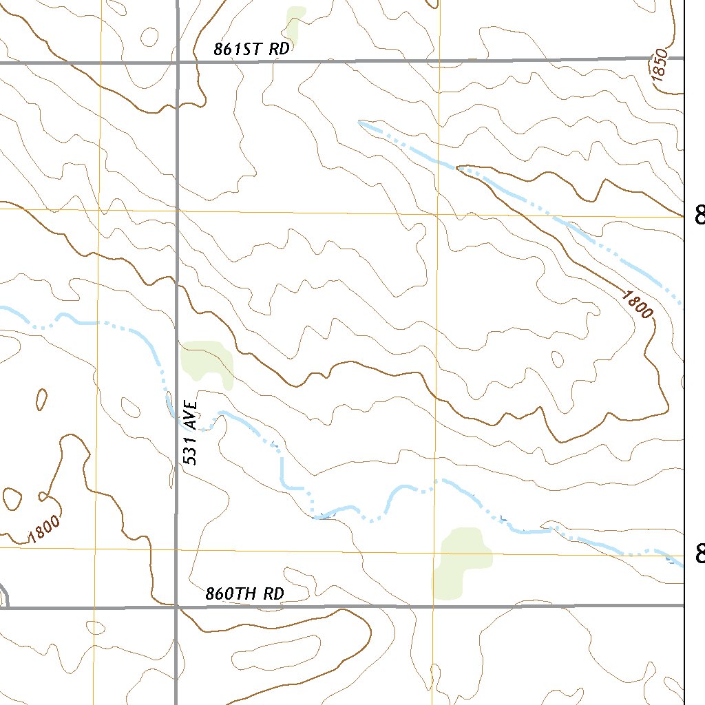 Brunswick, NE (2021, 24000-Scale) Map by United States Geological ...