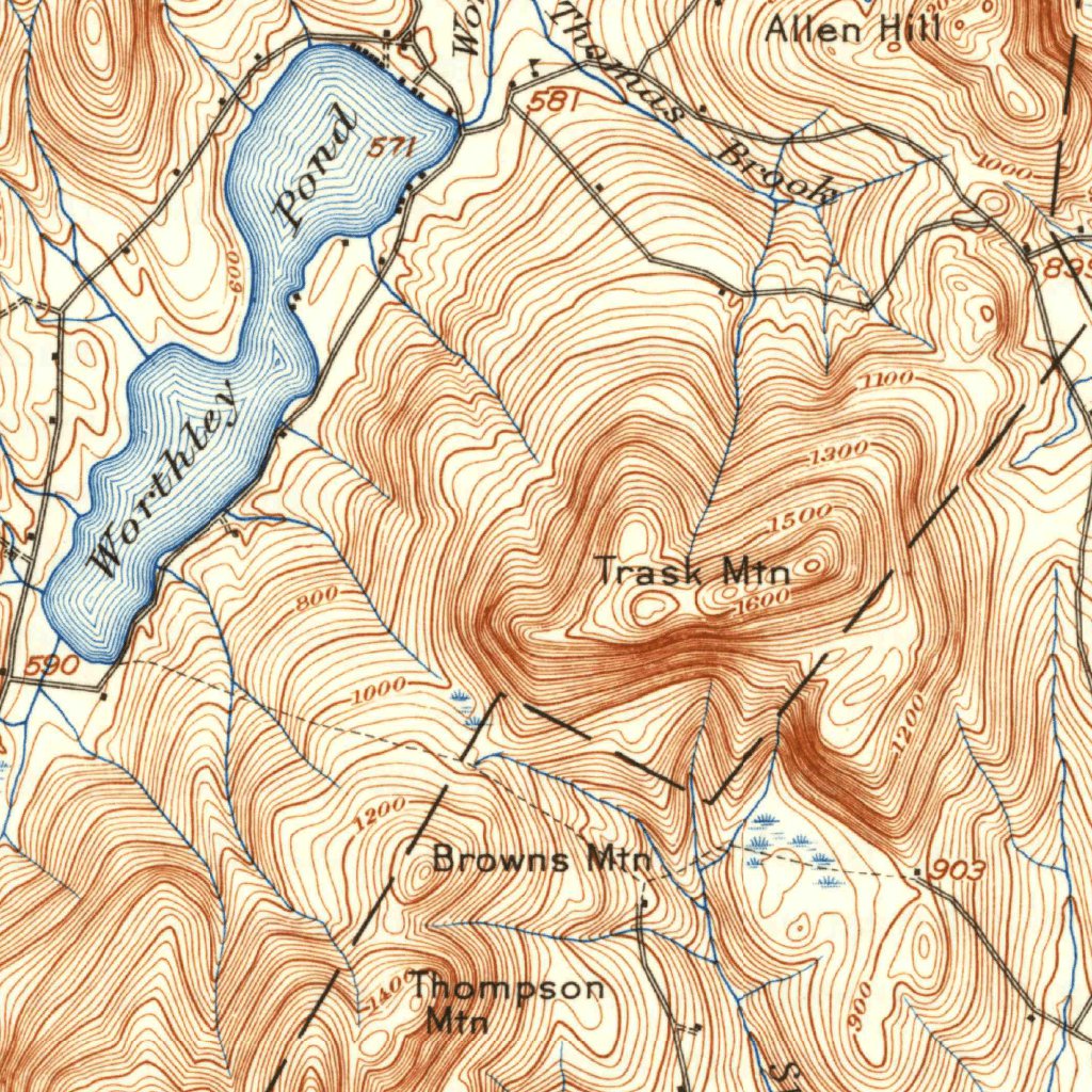 Buckfield, ME (1913, 62500-Scale) Map by United States Geological ...