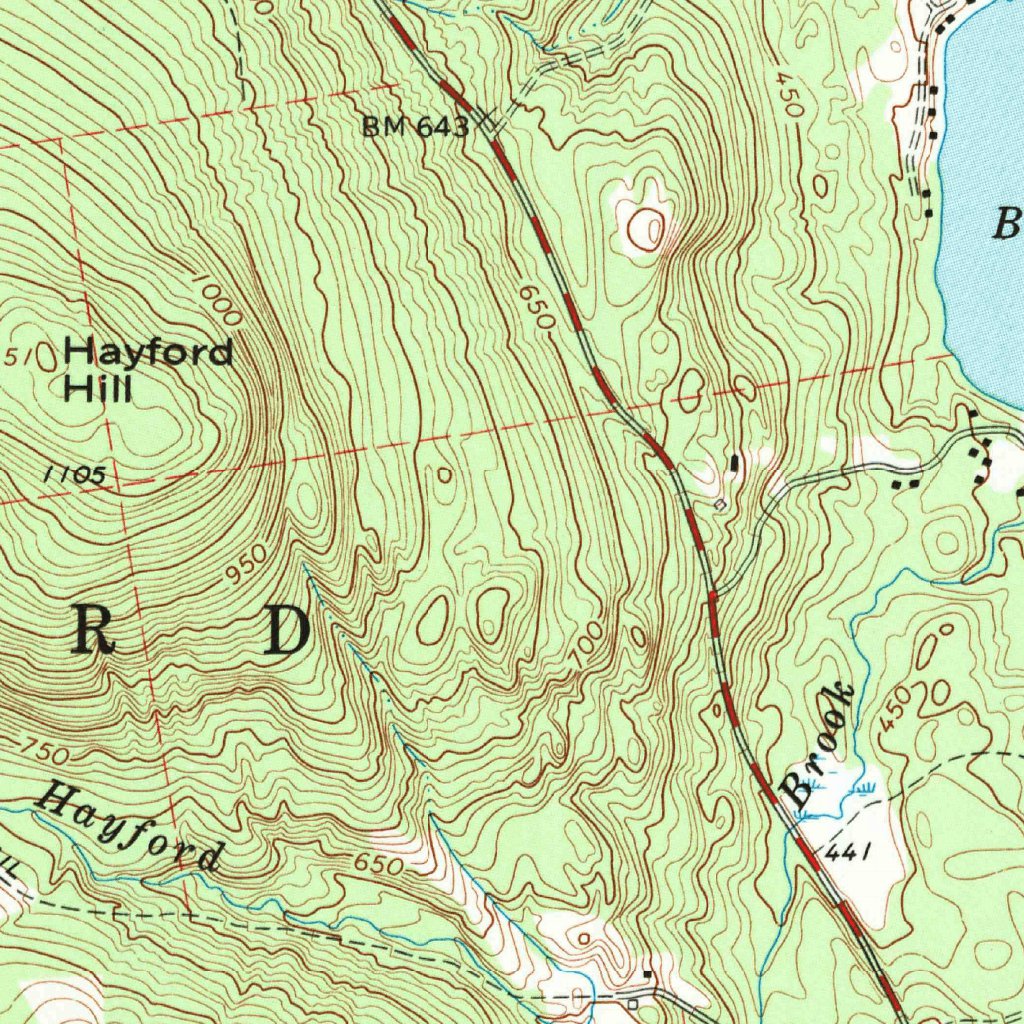 Buckfield, ME (1967, 24000-Scale) Map by United States Geological ...