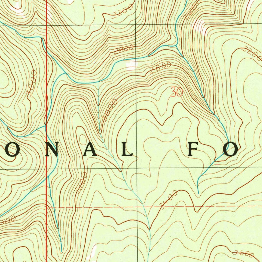 Buckskin Peak, OR (1989, 24000-Scale) Map by United States Geological ...