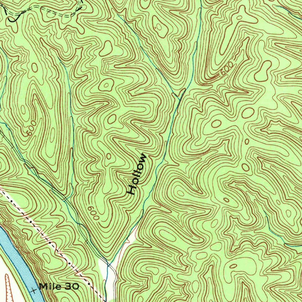 Bucksnort, TN (1952, 24000-Scale) Map by United States Geological ...