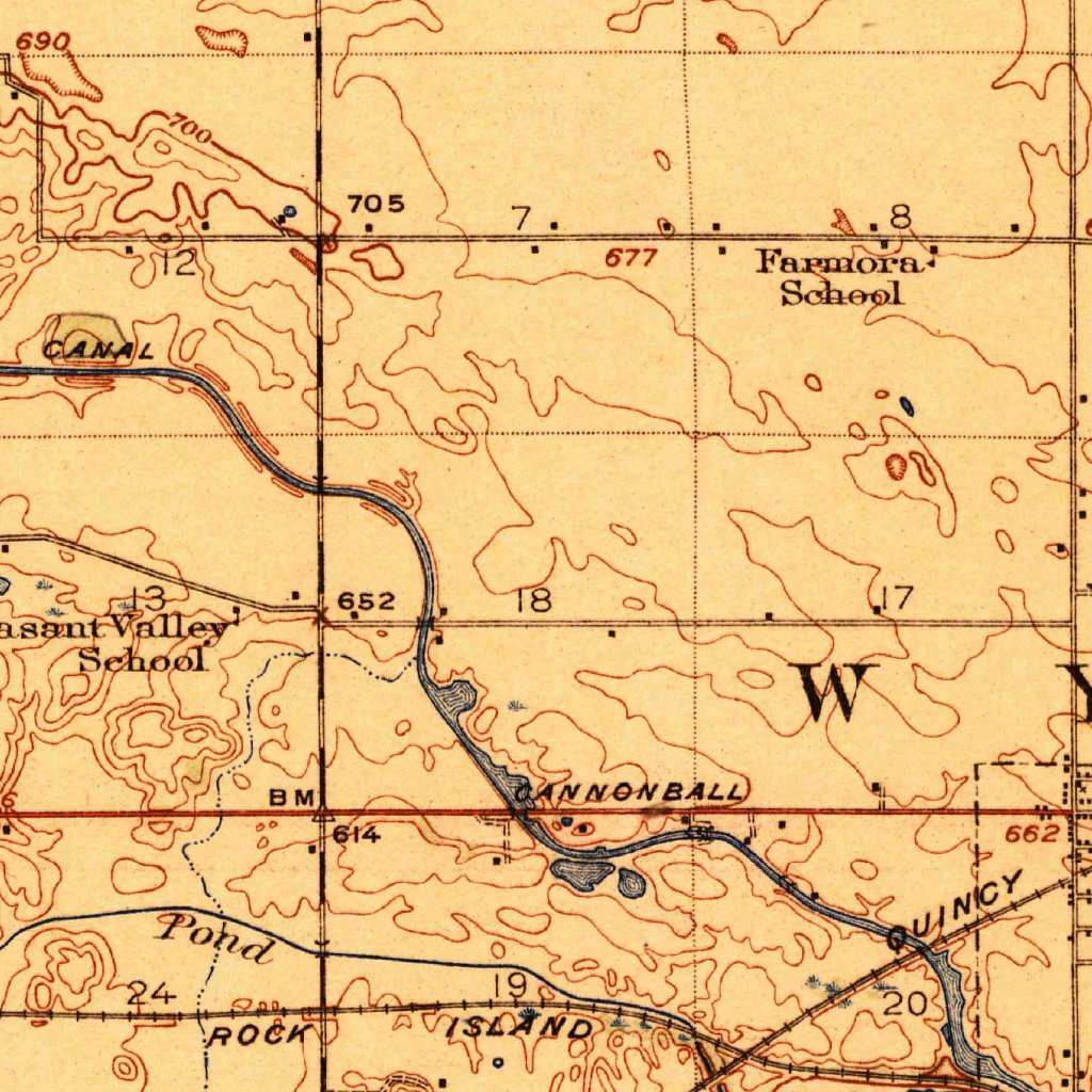 Buda, IL (1923, 62500-Scale) Map by United States Geological Survey ...