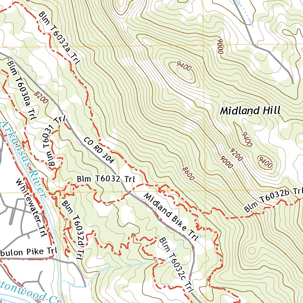 Buena Vista East, CO (2022, 24000-Scale) Map by United States ...