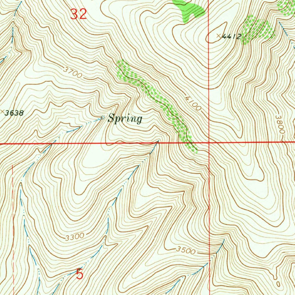 Buffalo Bridge, MT (1964, 24000-Scale) Map by United States Geological ...