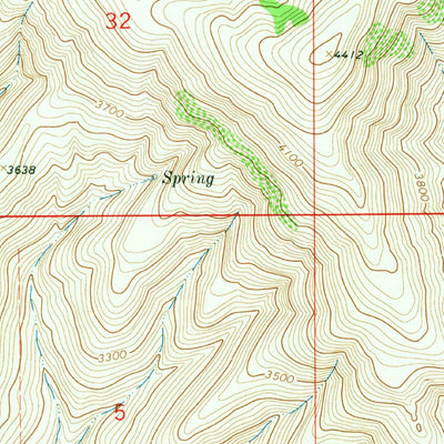 Buffalo Bridge, MT (1964, 24000-Scale) Map by United States Geological ...