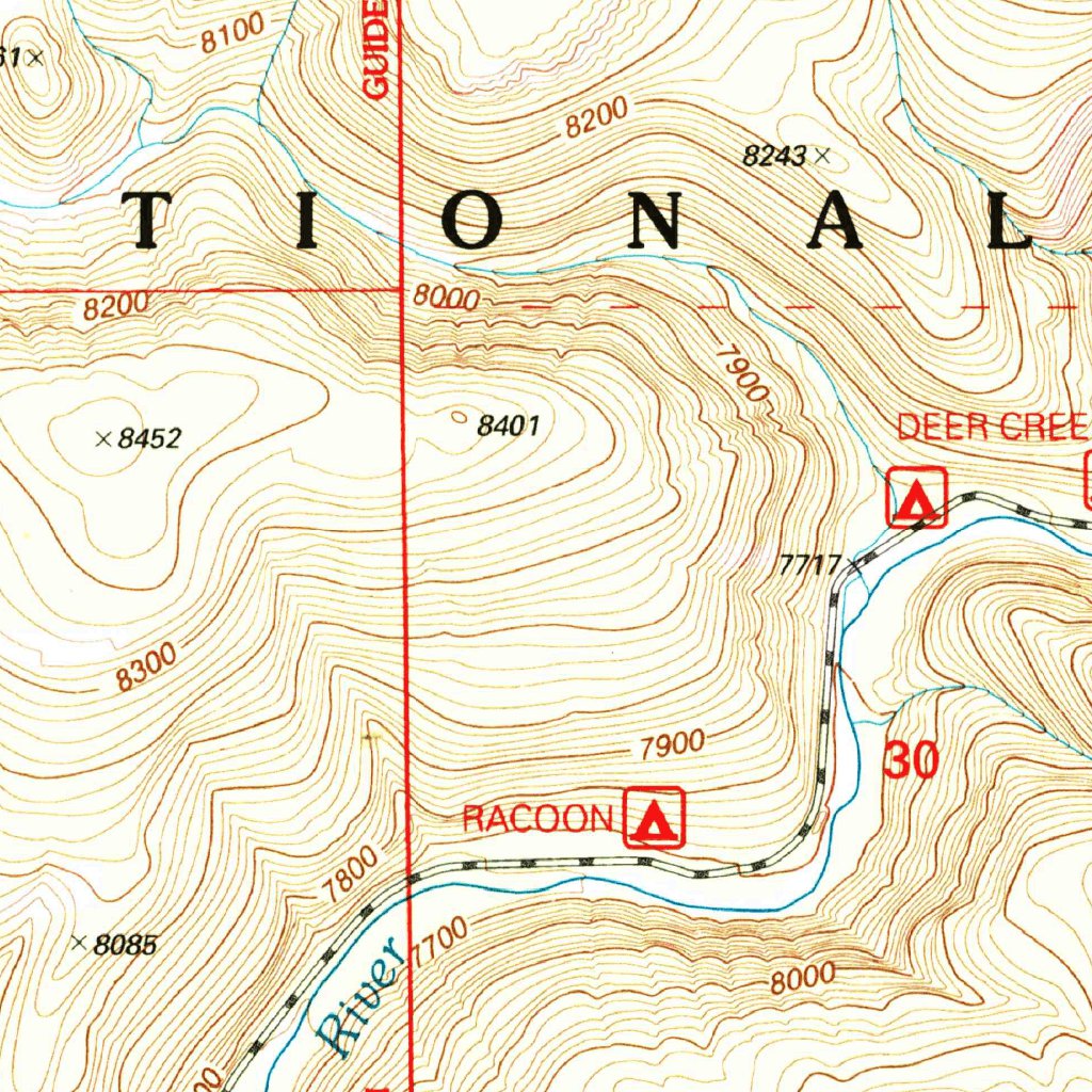 Buffalo Crossing, AZ (1997, 24000-Scale) Map by United States ...