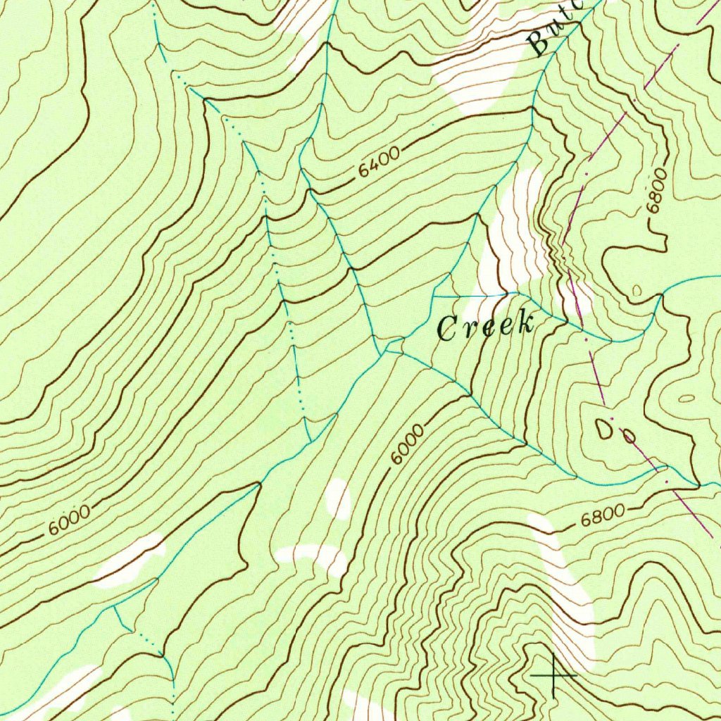 Buffalo Hump, ID (1979, 24000-Scale) Map by United States Geological ...