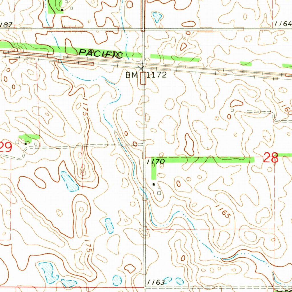 Buffalo, ND (1967, 24000-Scale) Map by United States Geological Survey ...