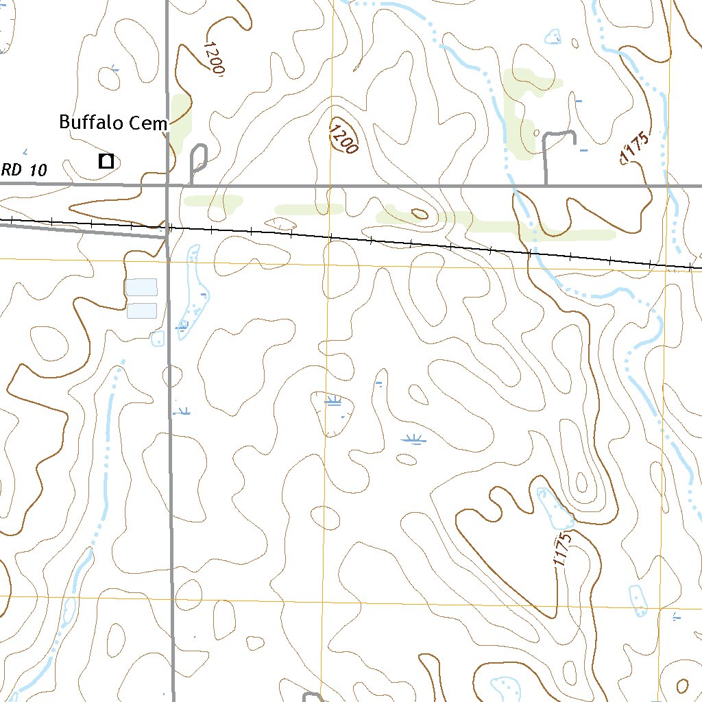 Buffalo, ND (2020, 24000-Scale) Map by United States Geological Survey ...
