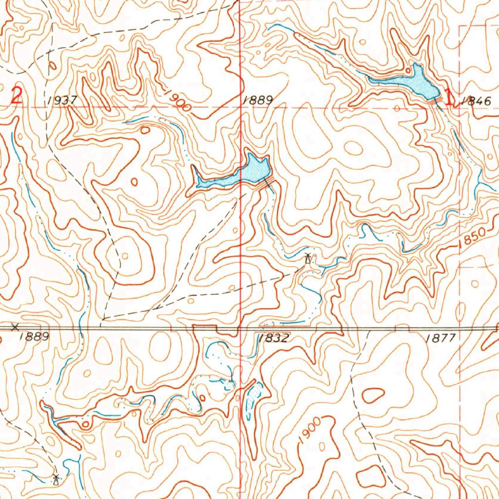 Buffalo NE, OK-KS (1970, 24000-Scale) Map by United States Geological ...