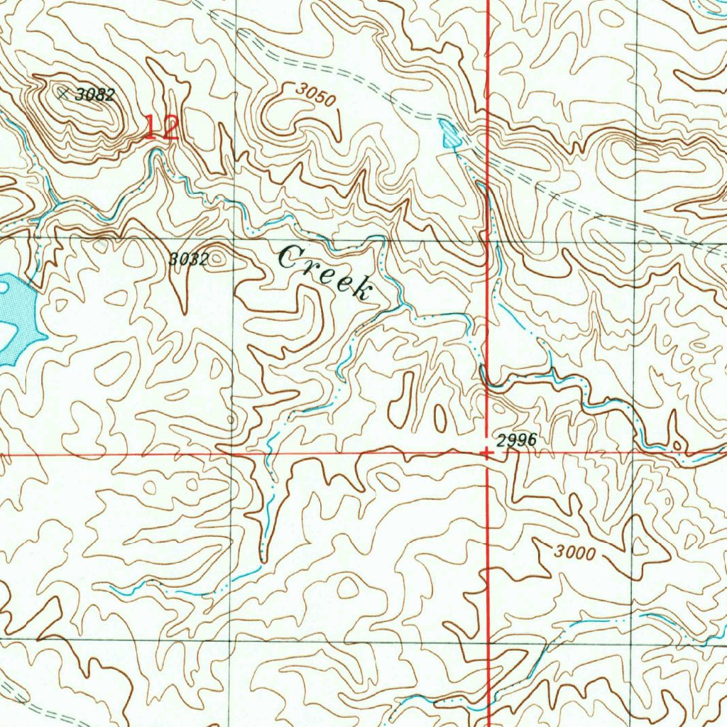 Buffalo Reservoir, MT (1981, 24000-Scale) Map by United States ...