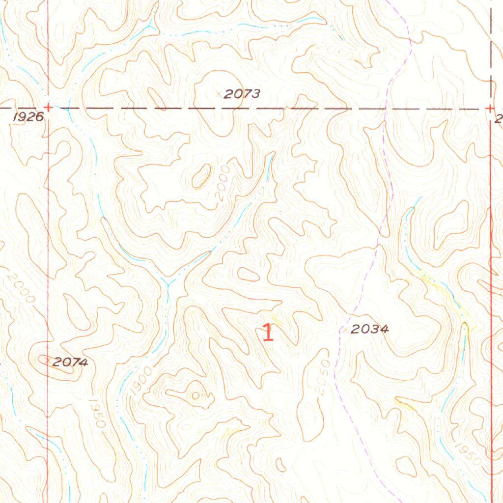 Bullhead, SD (1956, 24000-Scale) Map by United States Geological Survey ...