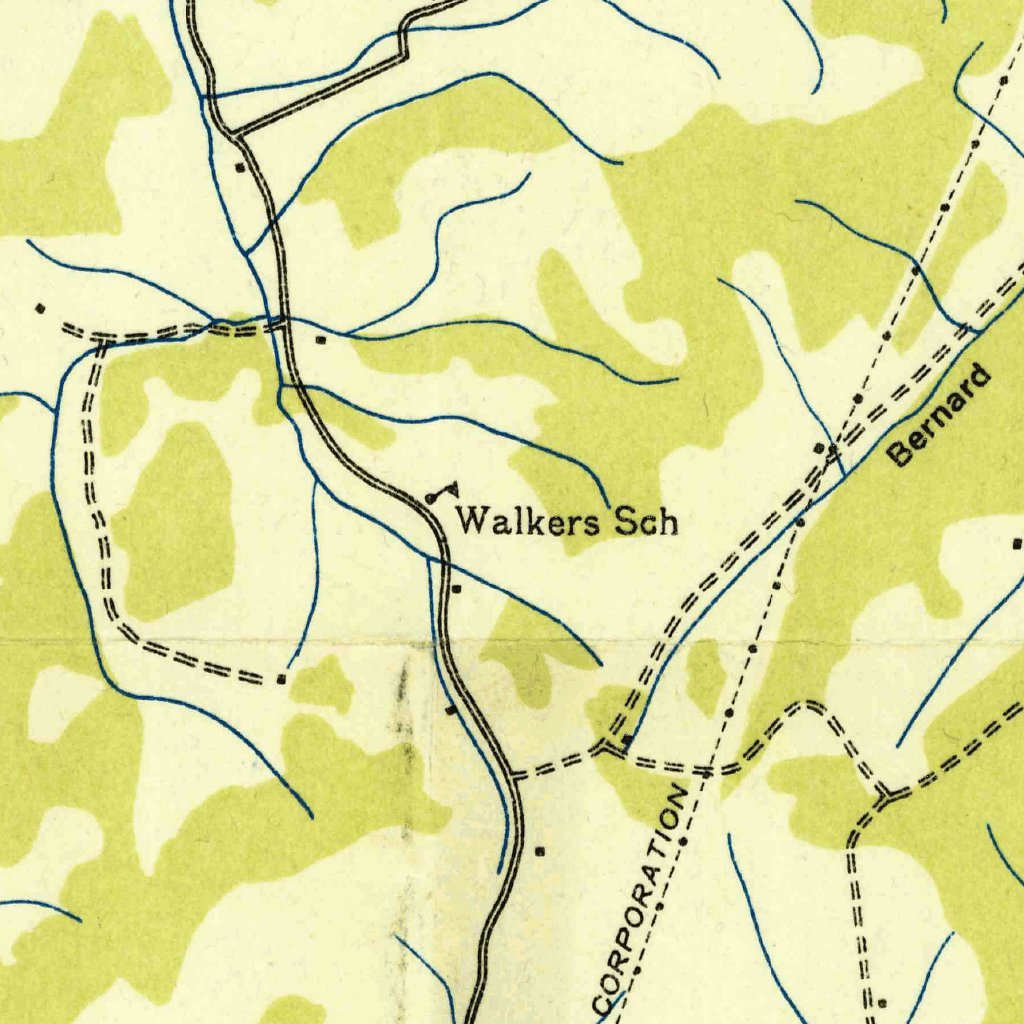 Bulls Gap, TN (1935, 24000-Scale) Map by United States Geological ...