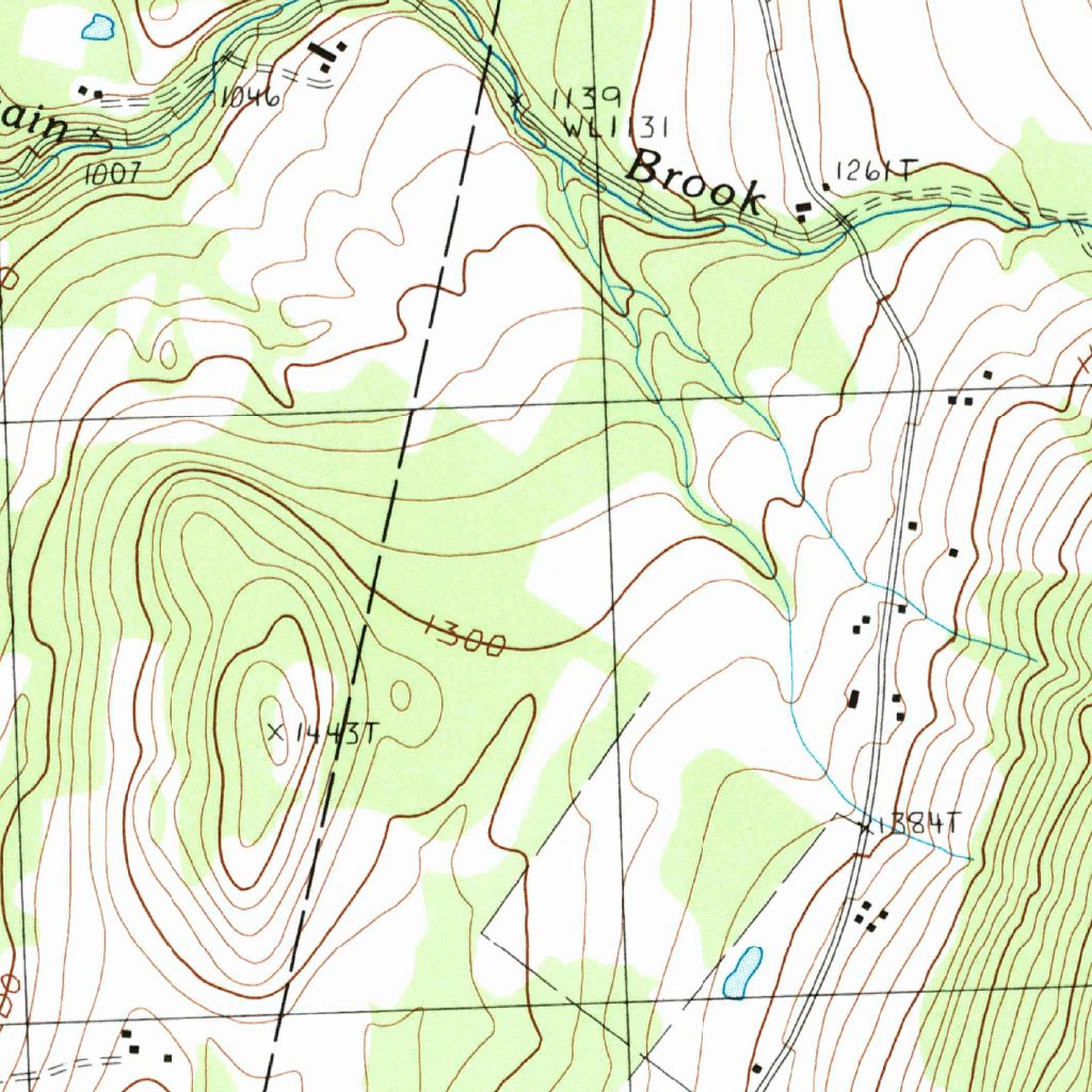 Burke Mountain, VT (1988, 24000-Scale) Map by United States Geological ...