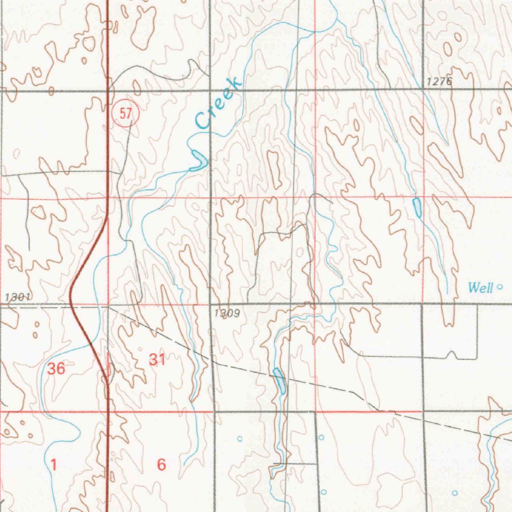 Burlington, CO-KS (1981, 100000-Scale) Map by United States Geological ...