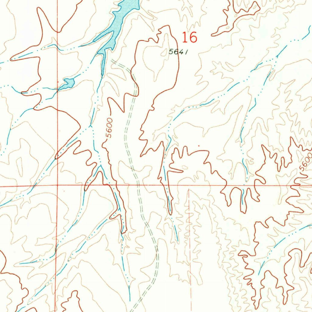 Burlington Lake, WY (1968, 24000-Scale) Map by United States Geological ...