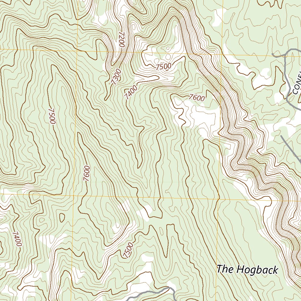 Burned Timber Canyon, NM (2023, 24000-Scale) Map by United States ...