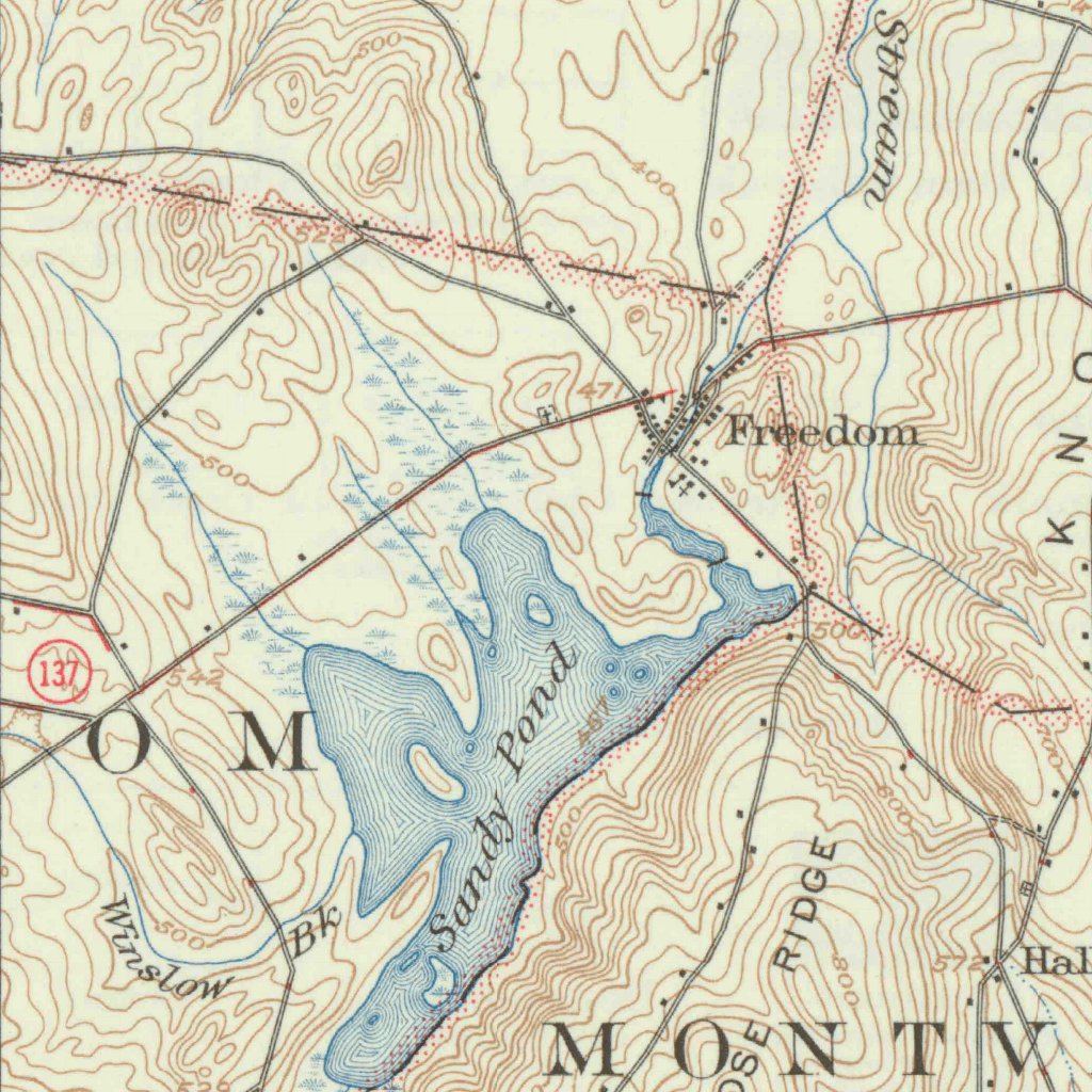 Burnham, ME (1926, 62500-Scale) Map by United States Geological Survey ...