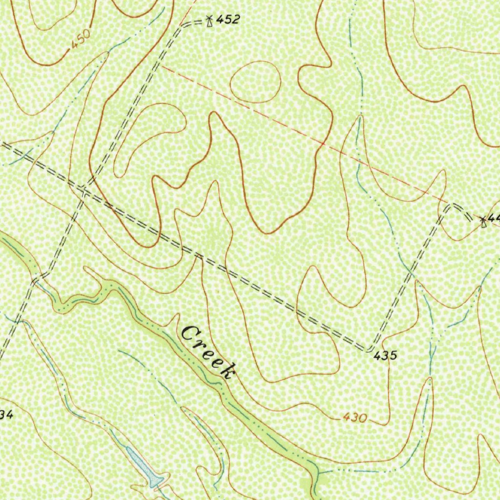 Burns Ranch, TX (1974, 24000-Scale) Map by United States Geological ...