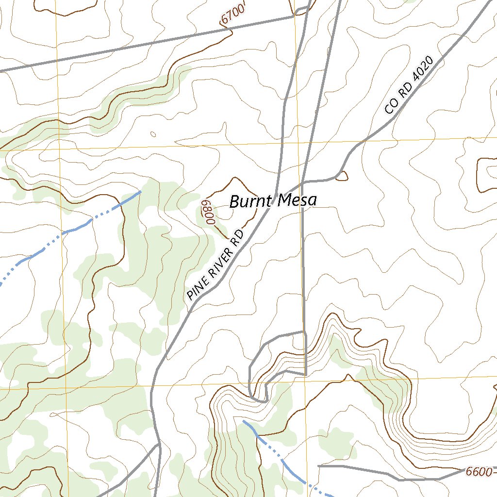 Burnt Mesa, NM (2023, 24000-Scale) Map by United States Geological ...