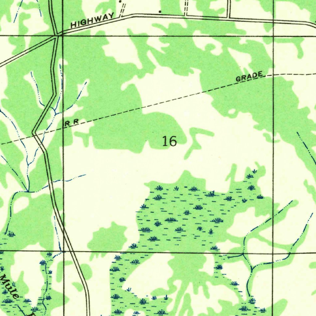 Bush, LA (1942, 31680-Scale) Map by United States Geological Survey ...