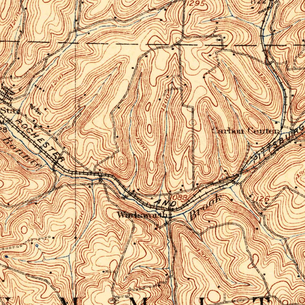 Butler, PA (1911, 62500-Scale) Map by United States Geological Survey ...