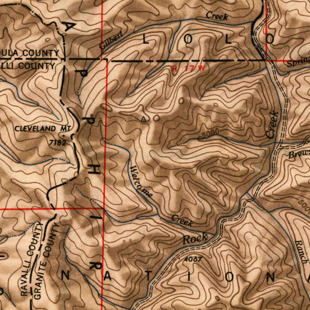 Butte, MT (1947, 250000-Scale) Map by United States Geological Survey ...