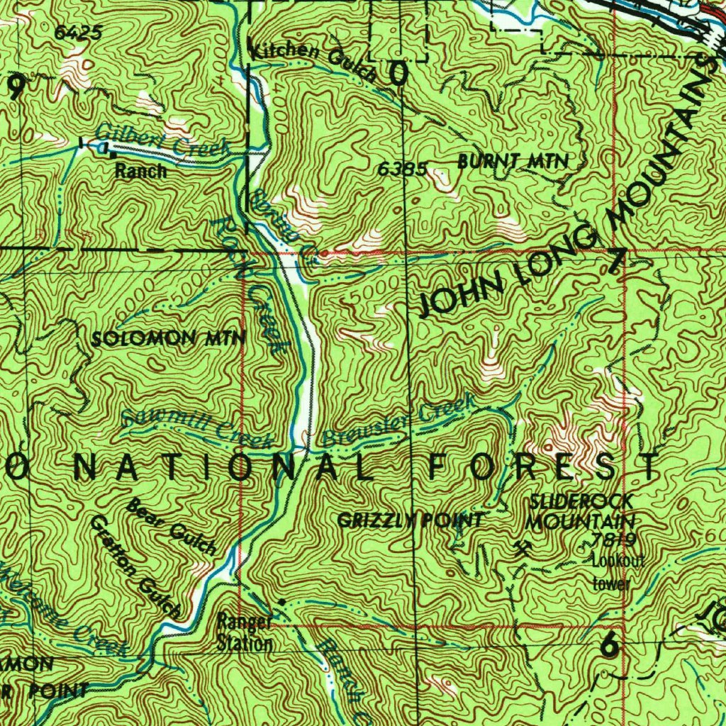 Butte, MT (1958, 250000-Scale) Map by United States Geological Survey ...