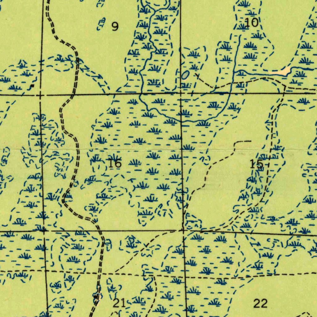 Butternut, WI (1947, 48000-Scale) Map by United States Geological ...