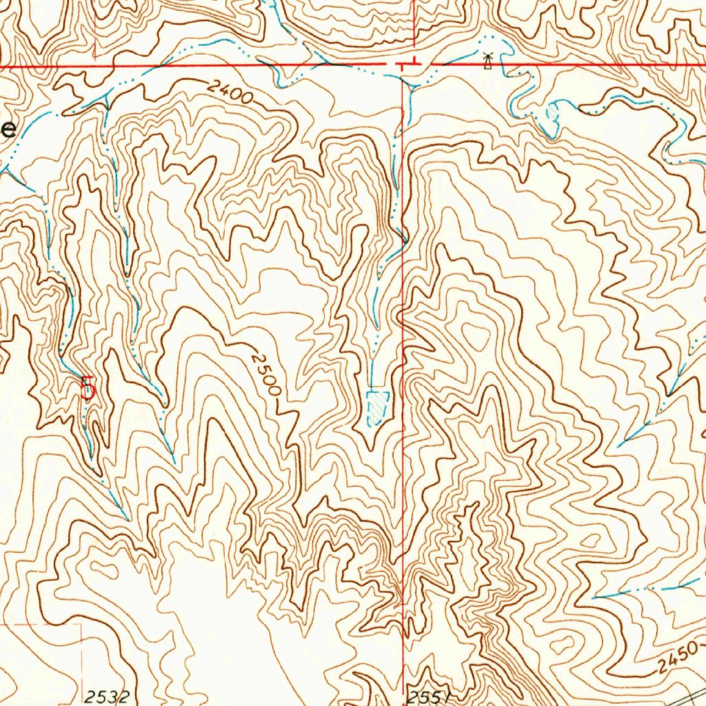 Cabarett Coulee, MT (1973, 24000-Scale) Map by United States Geological ...