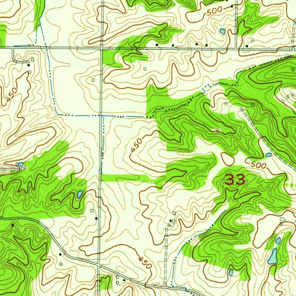 Caborn, IN-KY (1957, 24000-Scale) Map by United States Geological ...