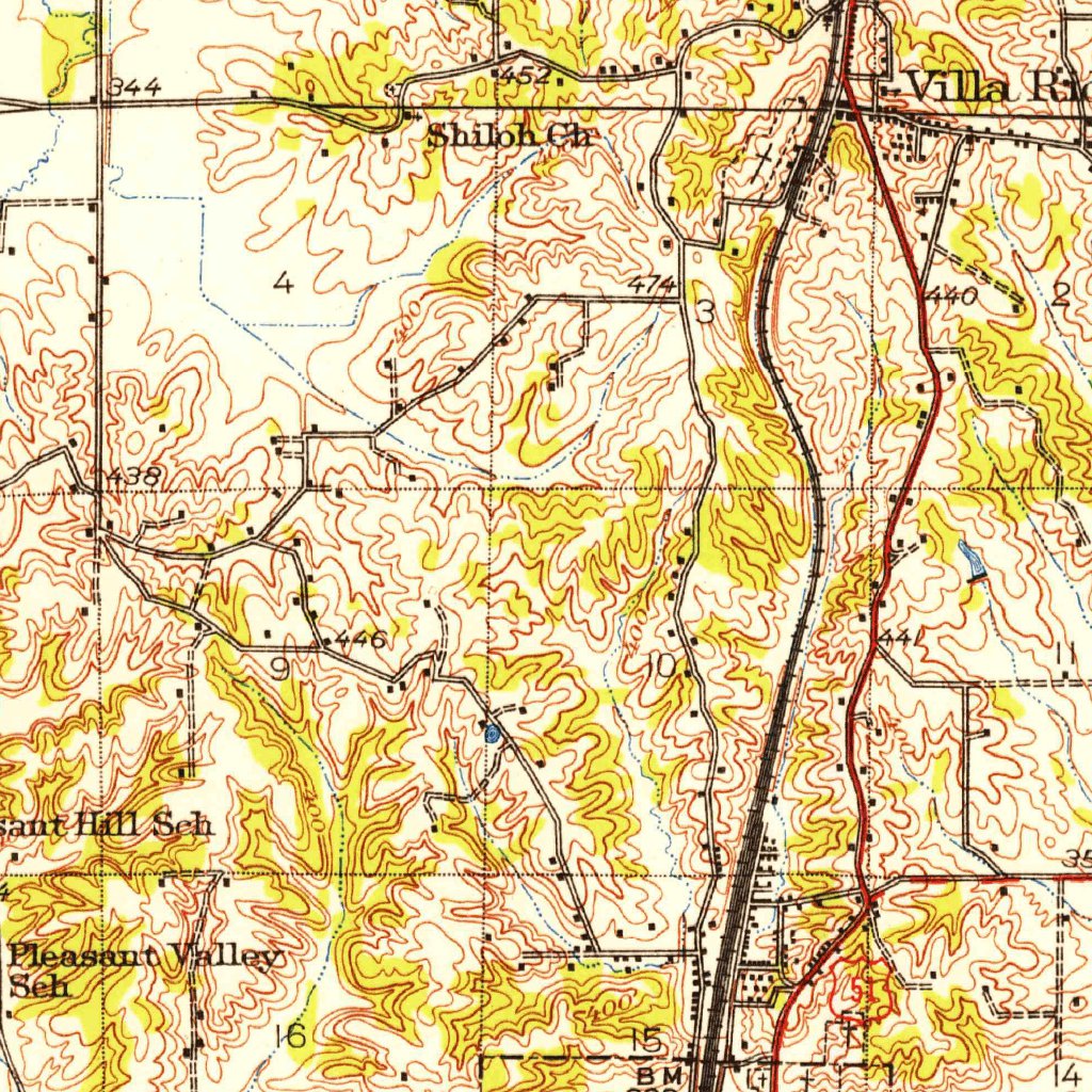 Cairo, IL-KY-MO (1931, 62500-Scale) Map by United States Geological ...