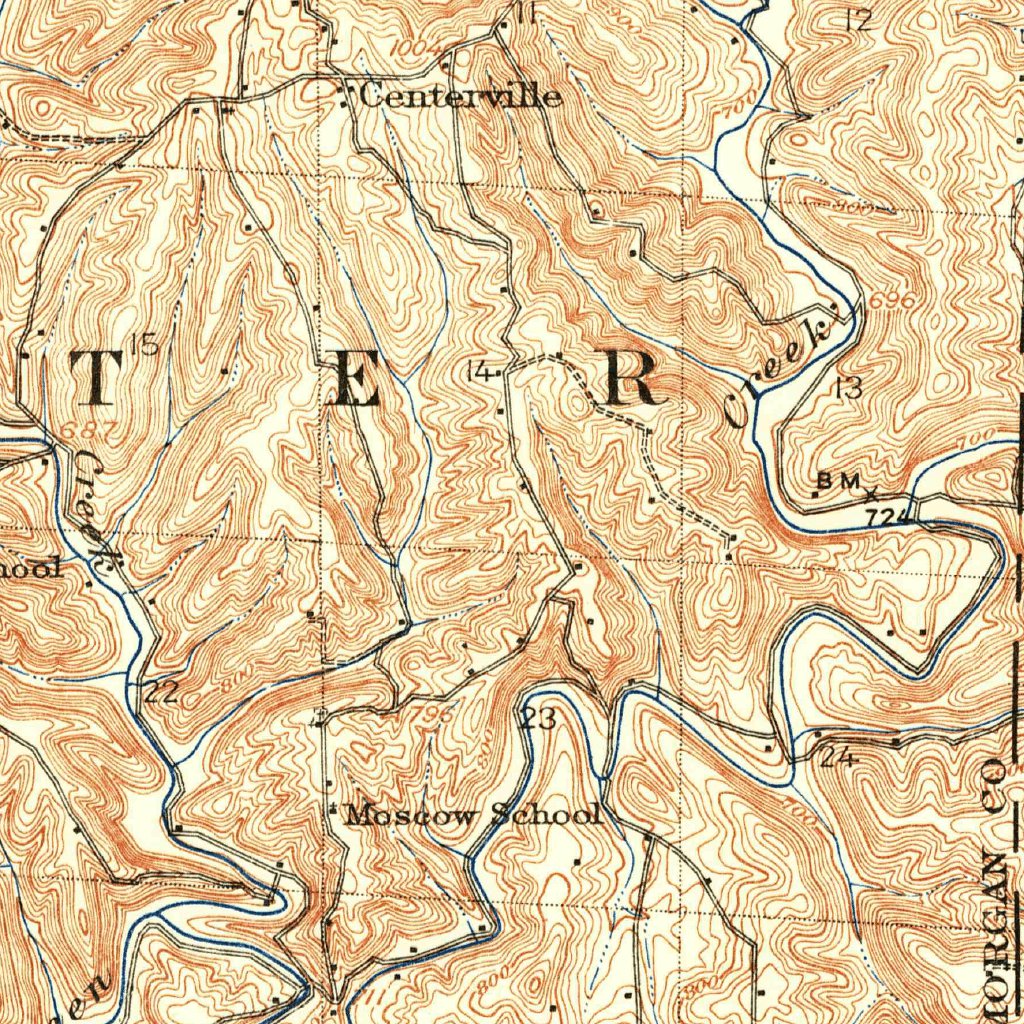 Caldwell, OH (1909, 62500-Scale) Map by United States Geological Survey ...