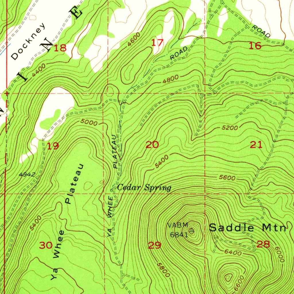 Calimus Butte, OR (1956, 62500-Scale) Map by United States Geological ...