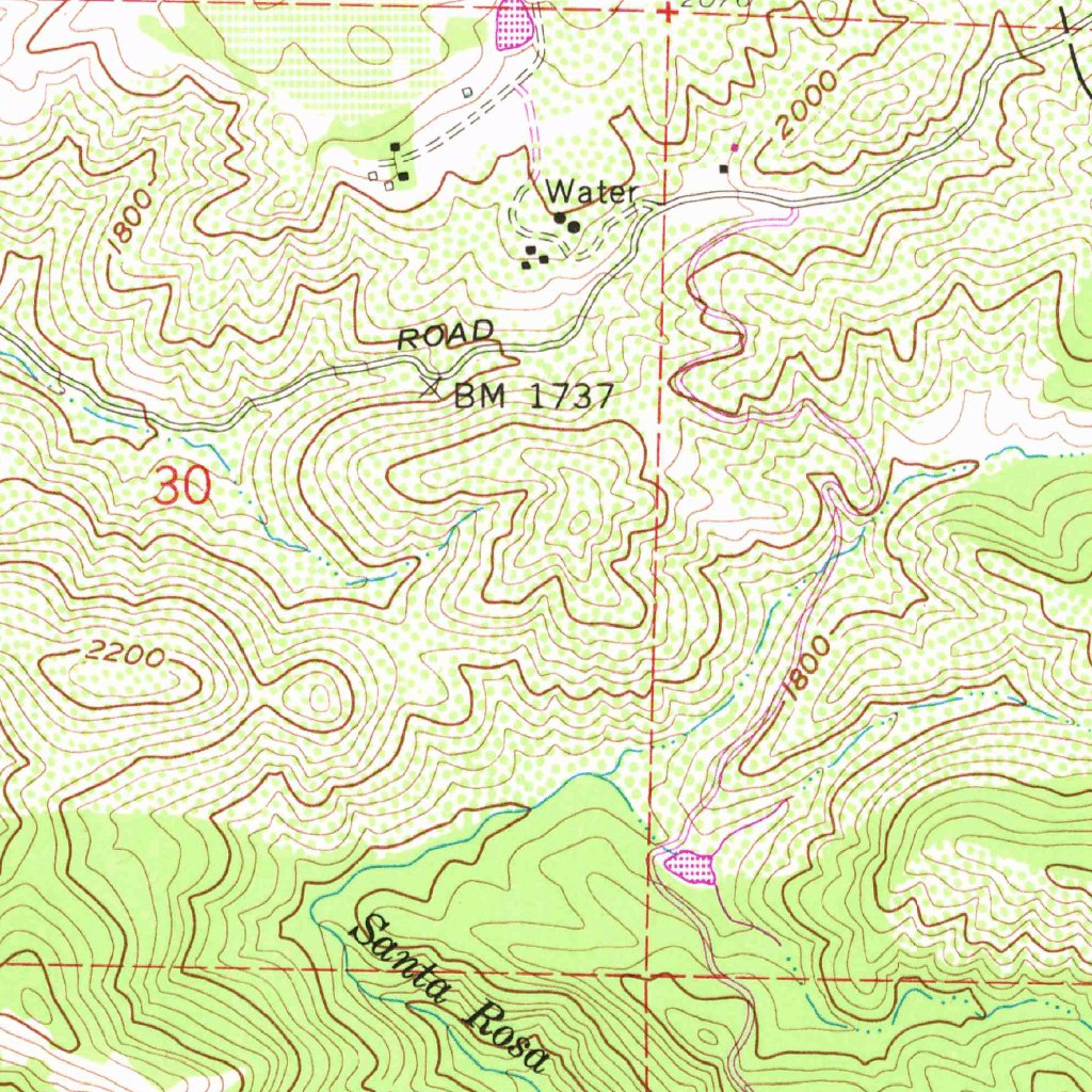 Calistoga, CA (1958, 24000-Scale) Map by United States Geological ...