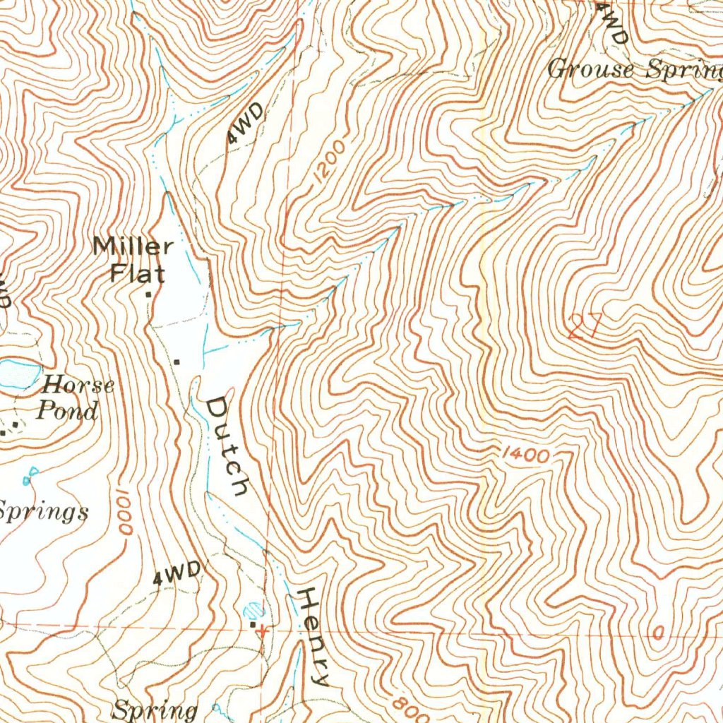 Calistoga, CA (1993, 24000-Scale) Map by United States Geological ...