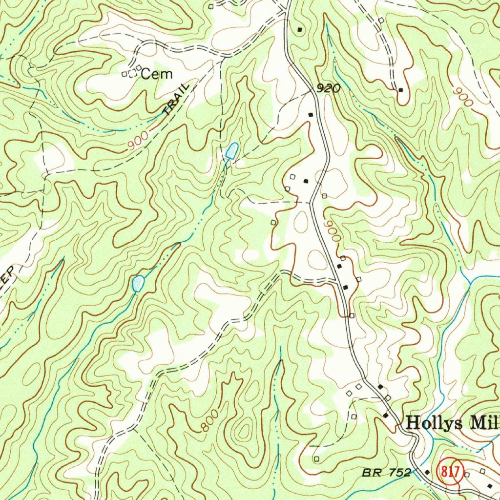 Callands, VA (1965, 24000-Scale) Map by United States Geological Survey ...
