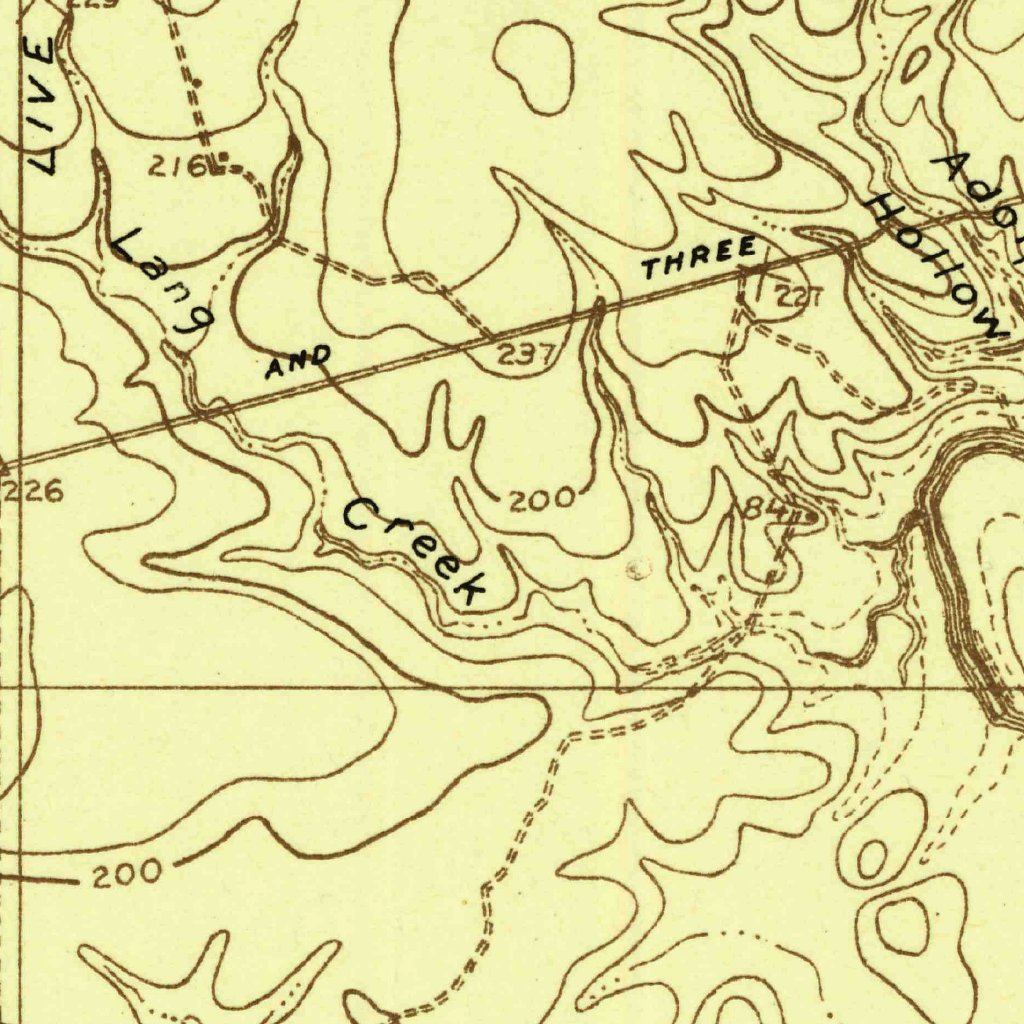Calliham, TX (1925, 48000-Scale) Map by United States Geological Survey ...