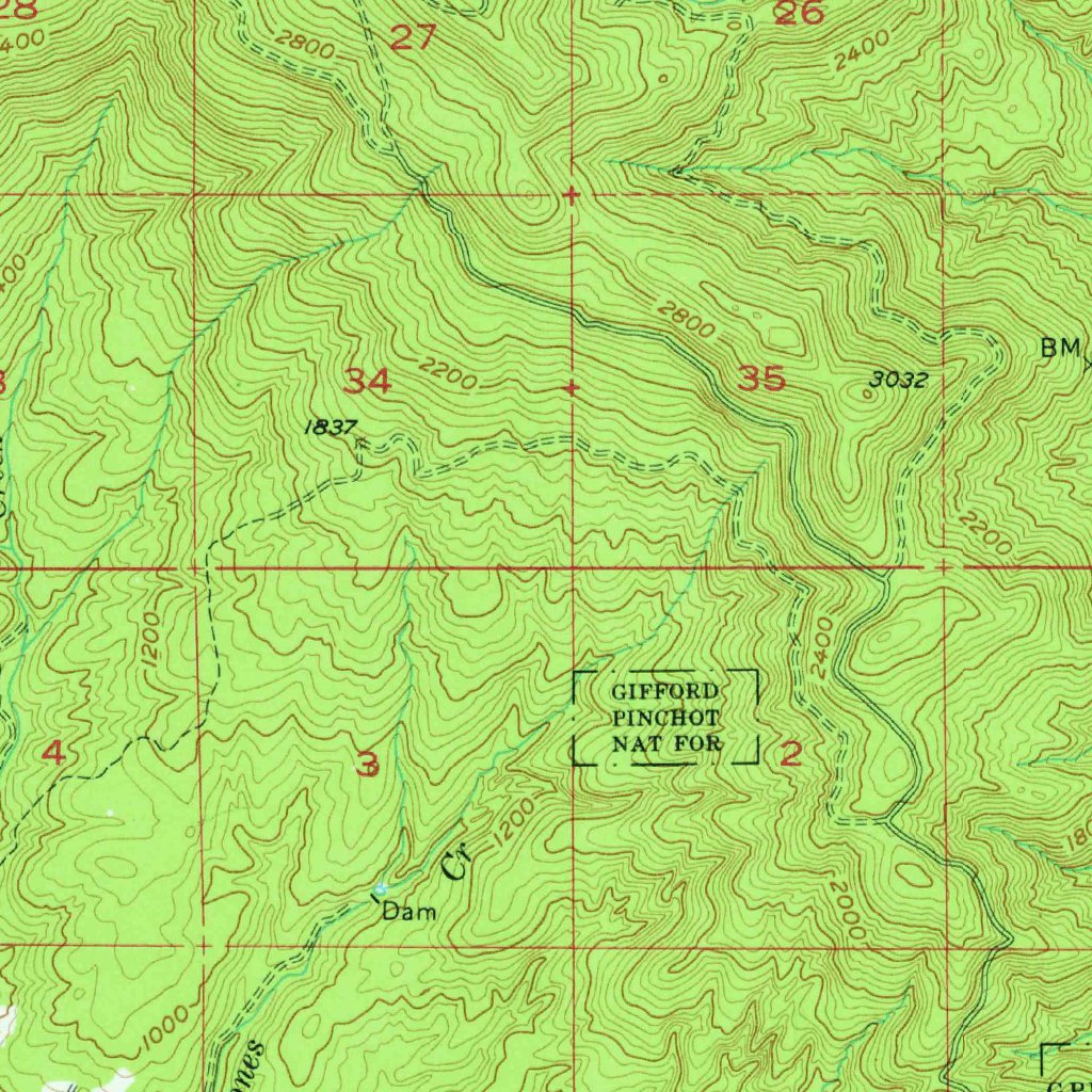 Camas, WA-OR (1954, 62500-Scale) Map by United States Geological Survey ...