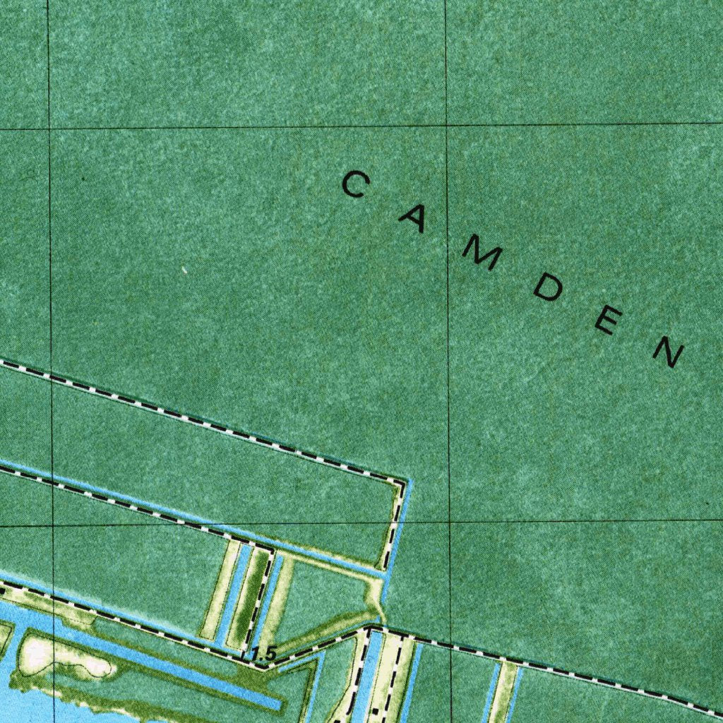 Camden Point, NC (1982, 24000-Scale) Map by United States Geological ...