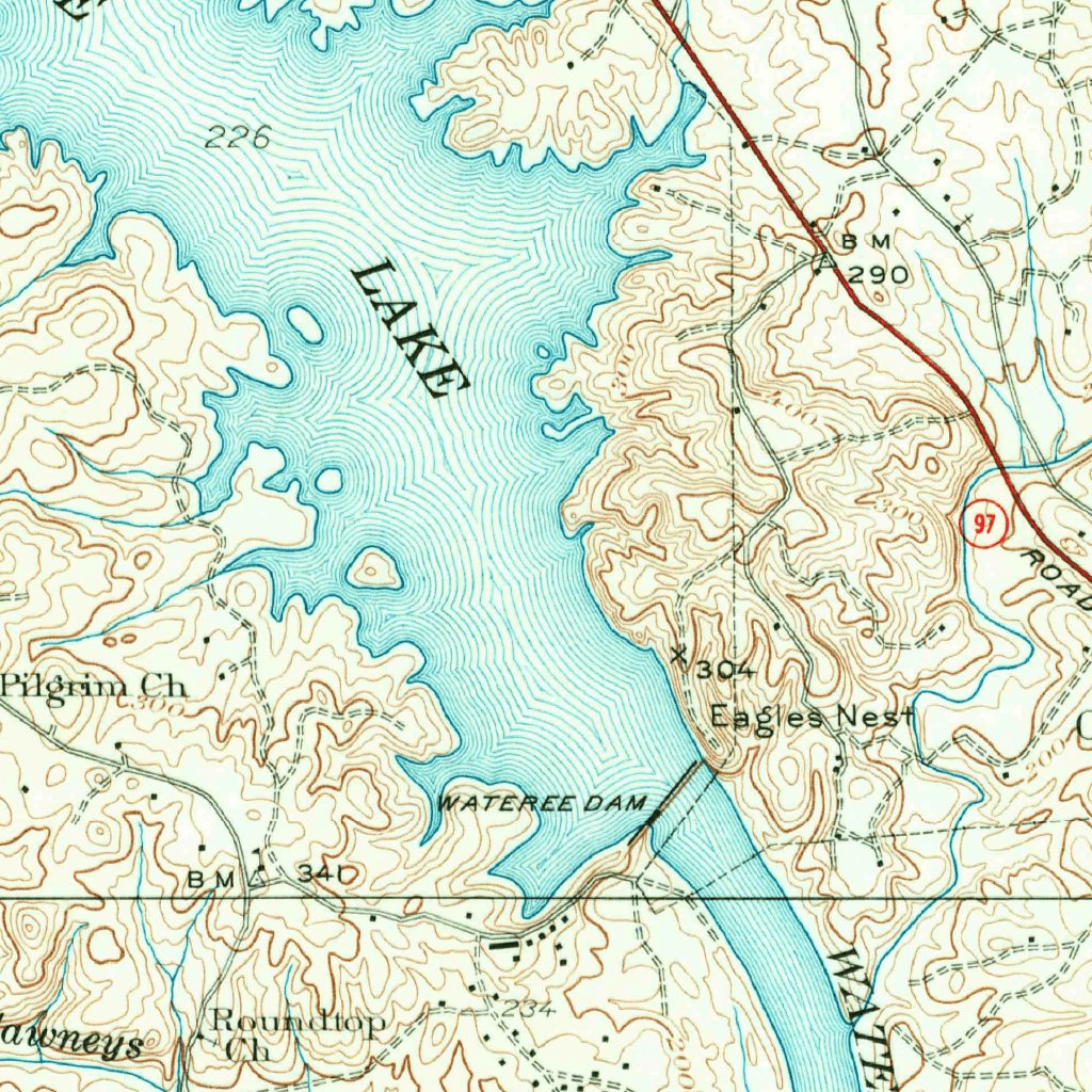 Camden, SC (1935, 62500-Scale) Map by United States Geological Survey ...
