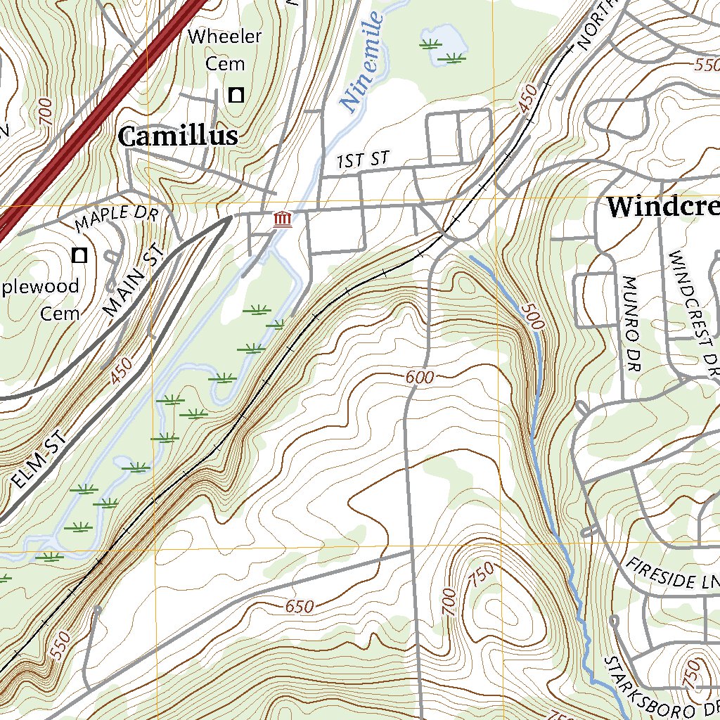 Camillus, NY (2023, 24000-Scale) Map by United States Geological Survey ...