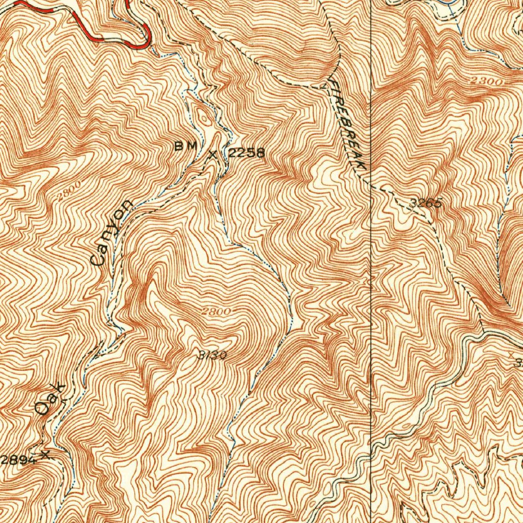 Camp Bonita, CA (1940, 24000-Scale) Map by United States Geological ...