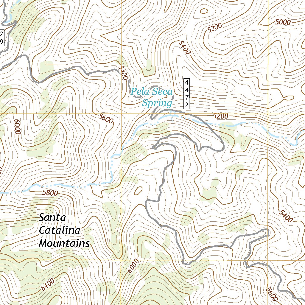Campo Bonito, AZ (2018, 24000-Scale) Map by United States Geological ...